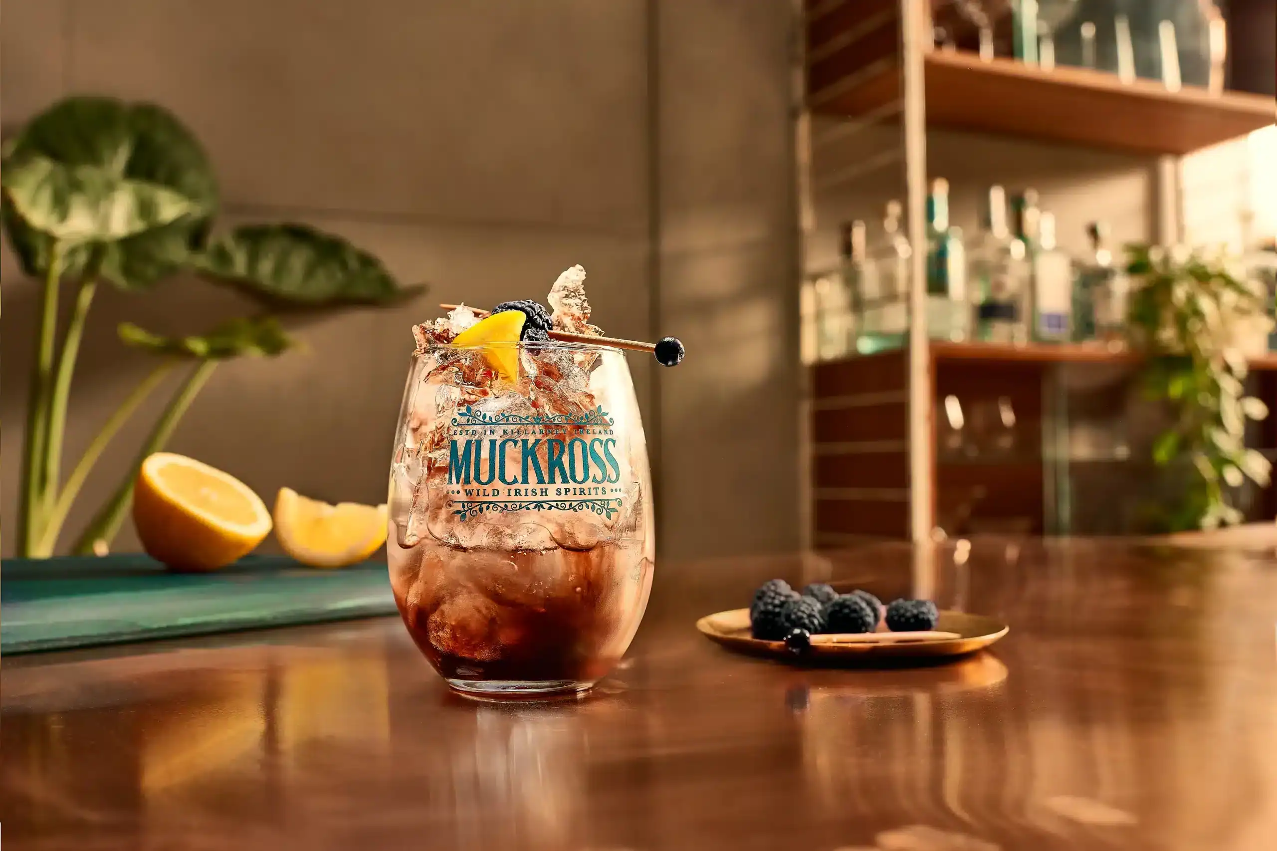 Muckross Irish Bramble Cocktail | A Bold Blackberry Serve